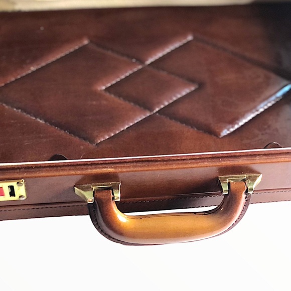 Heritage | Bags | Heritage Vintage High Quality Leather Executive ...